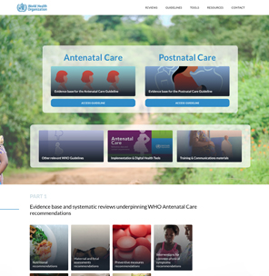 WHO ANC recommendations adaptation toolkit