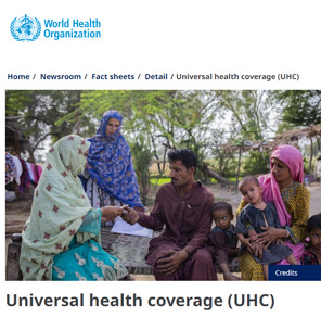 Universal health coverage (UHC)